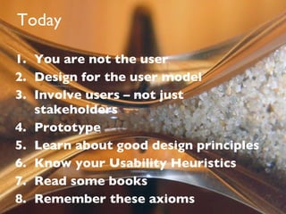 User Interface Design in Practice | PPT