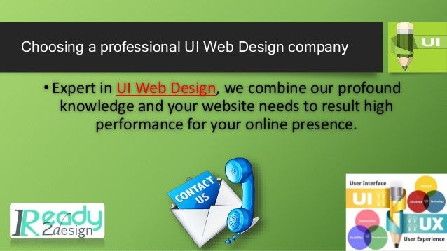 User Interface analysis and Design - Can help to make your business succeed