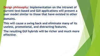new UID module one(1) in the ppt format. | PPTX