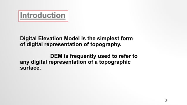 DEM,DTM,DSM | PPTX | Geology | Science