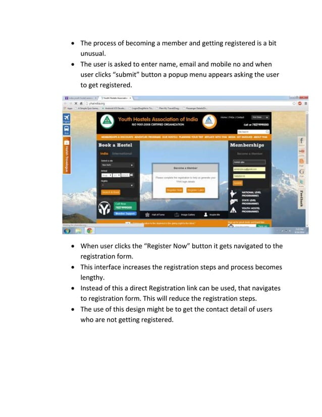 Bad UI design Example | PDF