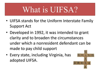 Uifsa uniform interstate family | PPTX | Adoption and Fostering | Parenting