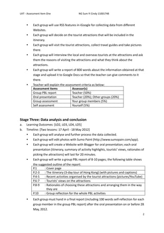 Project-Based Learning (PBL) Proposal [UIIT assessment item one] | DOC ...