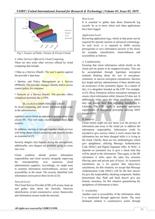 A Review on Data Protection of Cloud Computing Security, Benefits, Risks and Suggestions | PDF