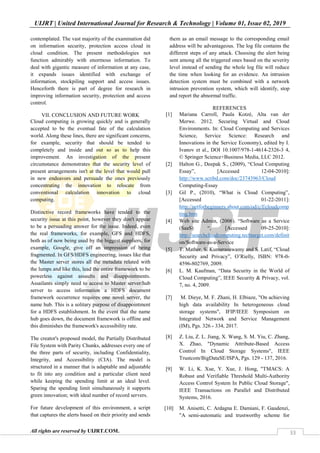 A Review on Data Protection of Cloud Computing Security, Benefits, Risks and Suggestions | PDF