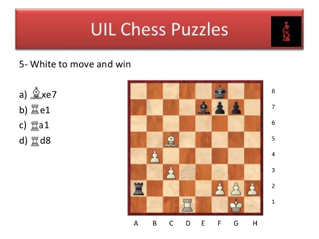 Uil Chess Puzzles Practice Test