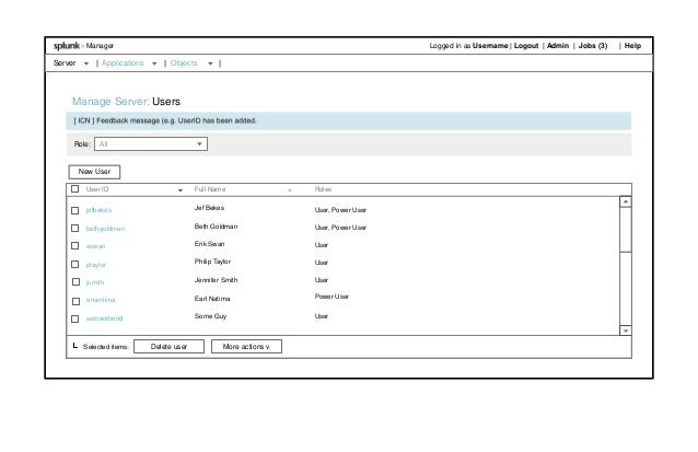 Splunk | UI Messaging Spec | PPT