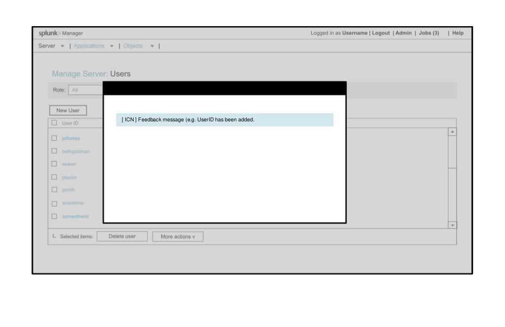 Splunk | UI Messaging Spec | PPT
