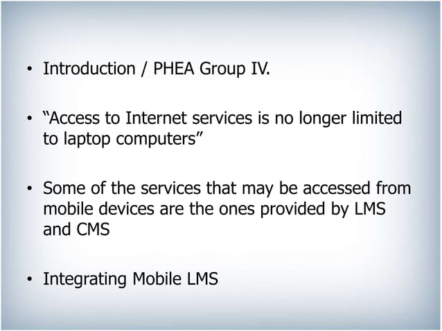 Ui Mobile Learning Platform Ppt