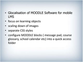 UI Mobile Learning Platform | PPT