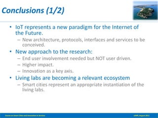 "The meeting point between the Internet of things and the Smart Cities ...