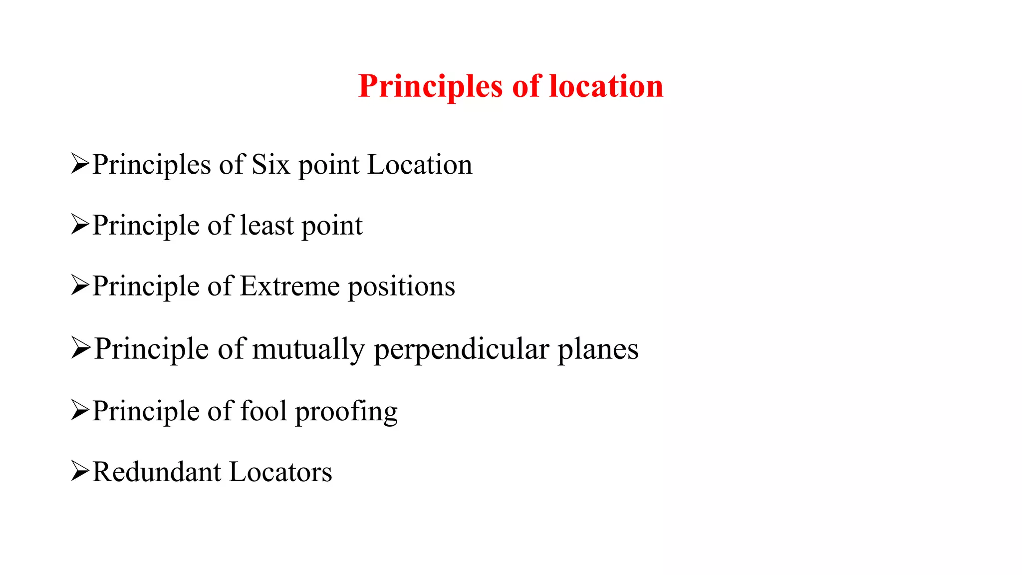 Uint 1 locating and clamping devices | PPTX