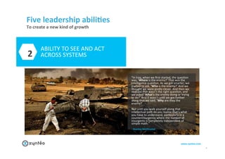 Leadership and innovation presentation to UiO Green IT School | PPT