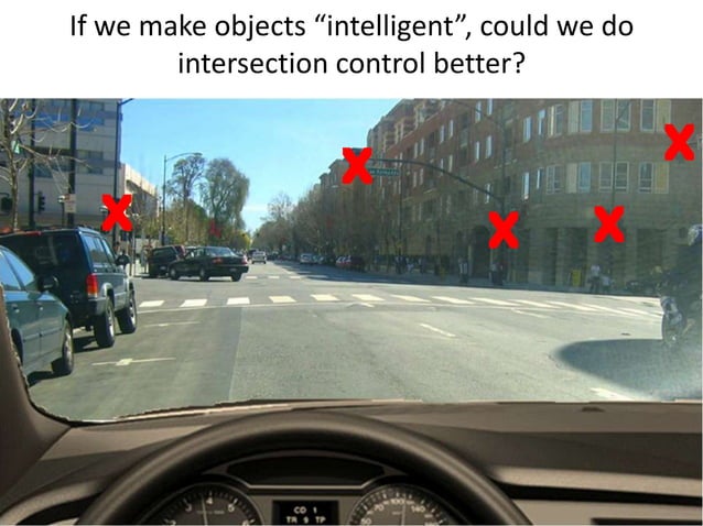 Enhancing Traffic Intersection Control with Intelligent Objects | PPTX