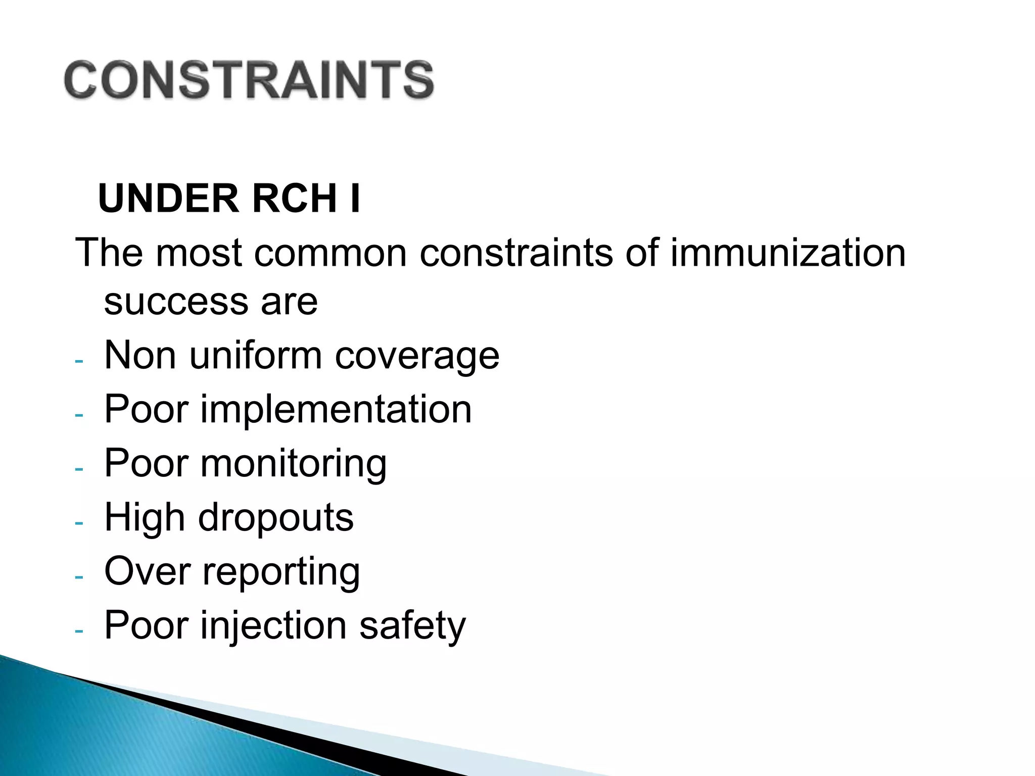 Universal Immunization Program | PPTX
