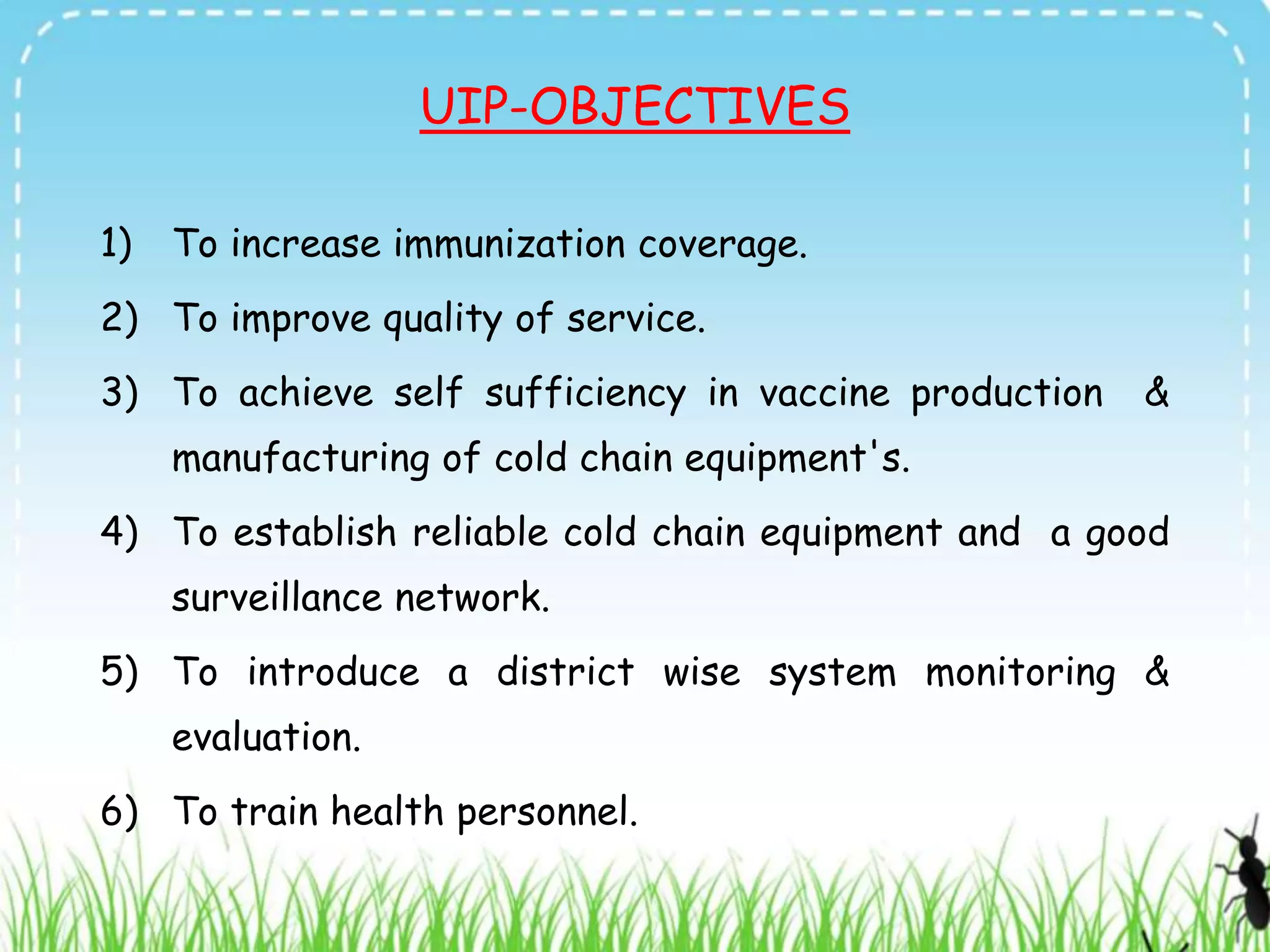 Universal Immunization Program | PPT