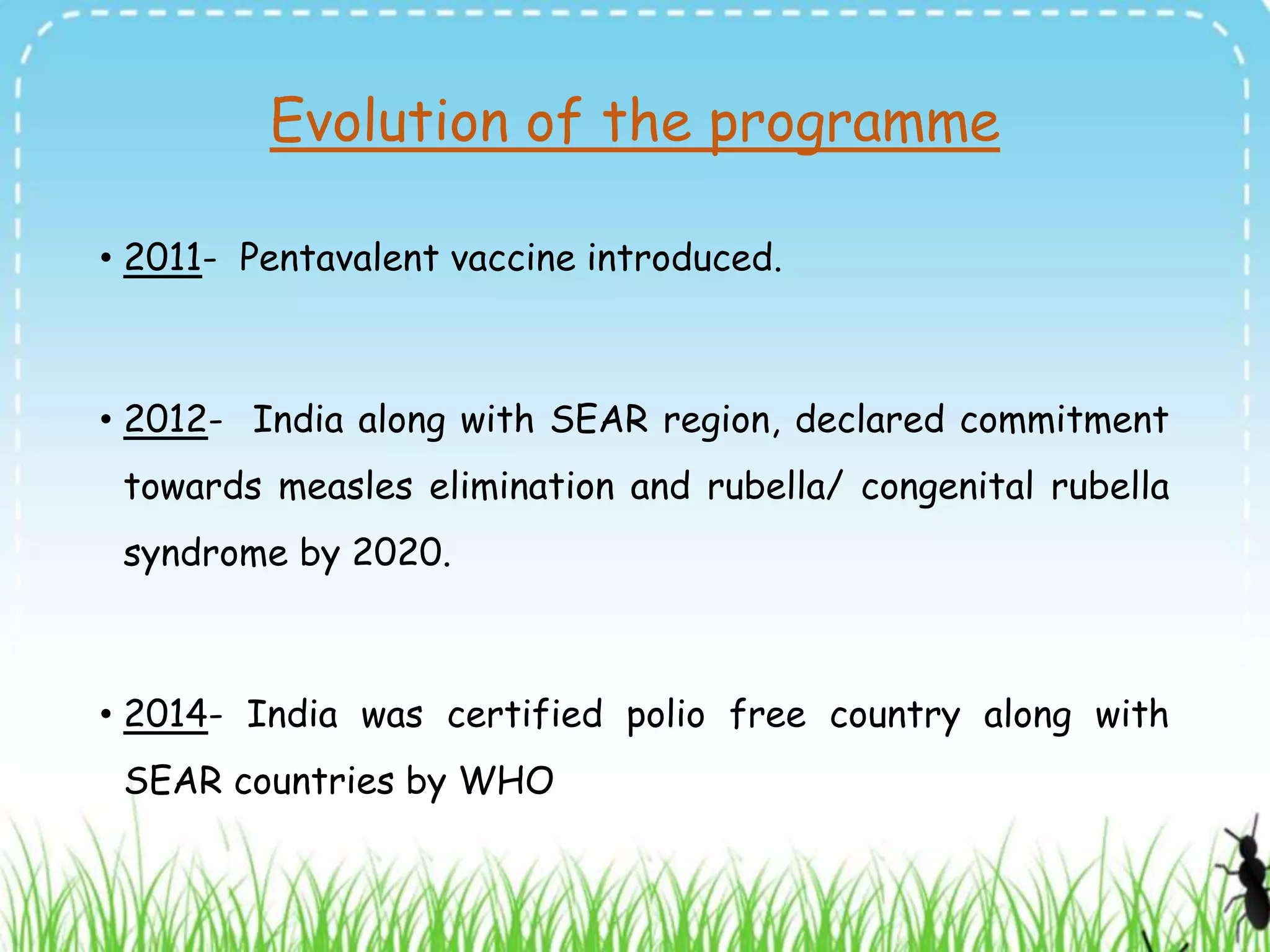 Universal Immunization Program | PPT