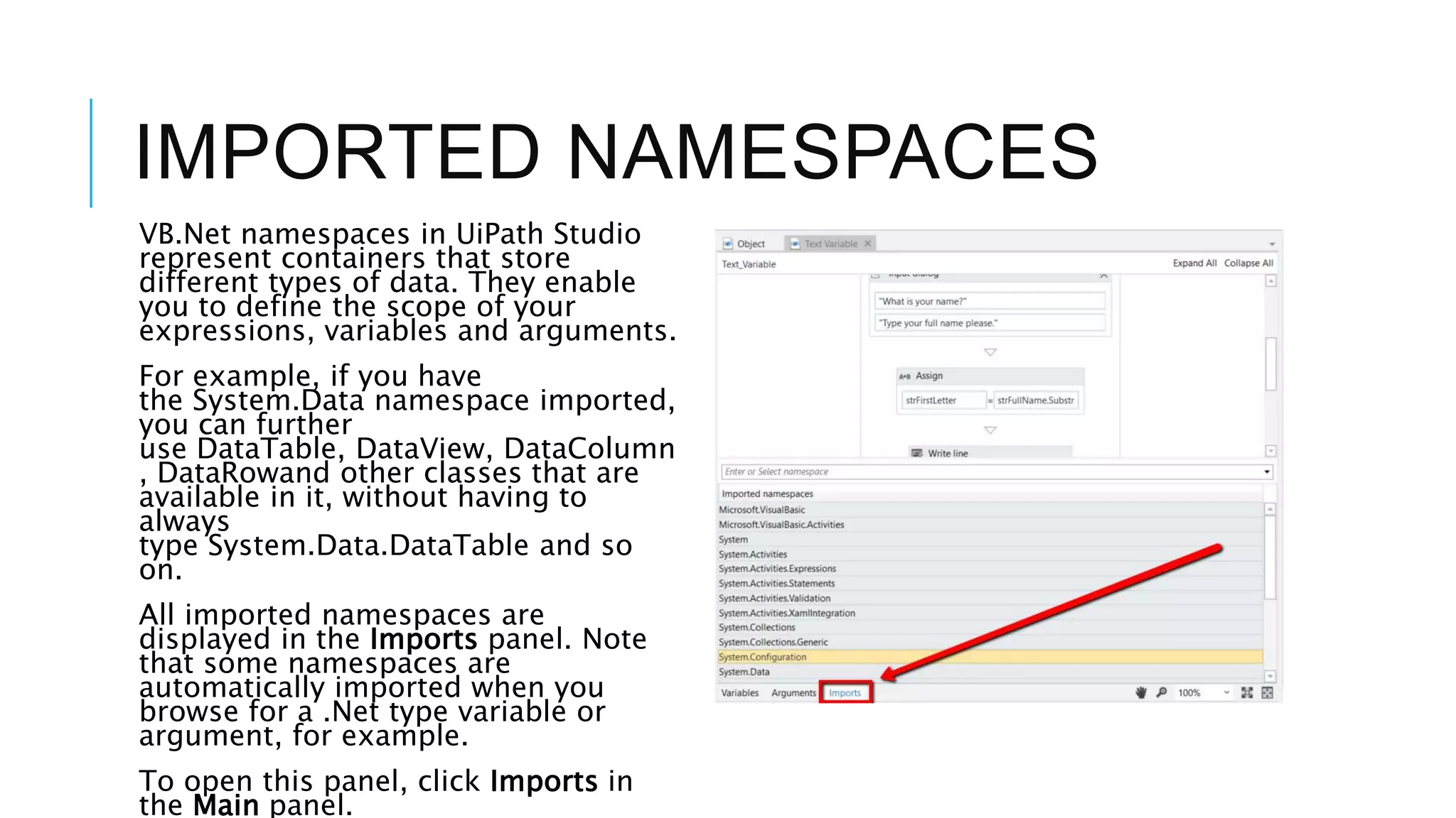 Ui path| RPA | PPTX | Programming Languages | Computing