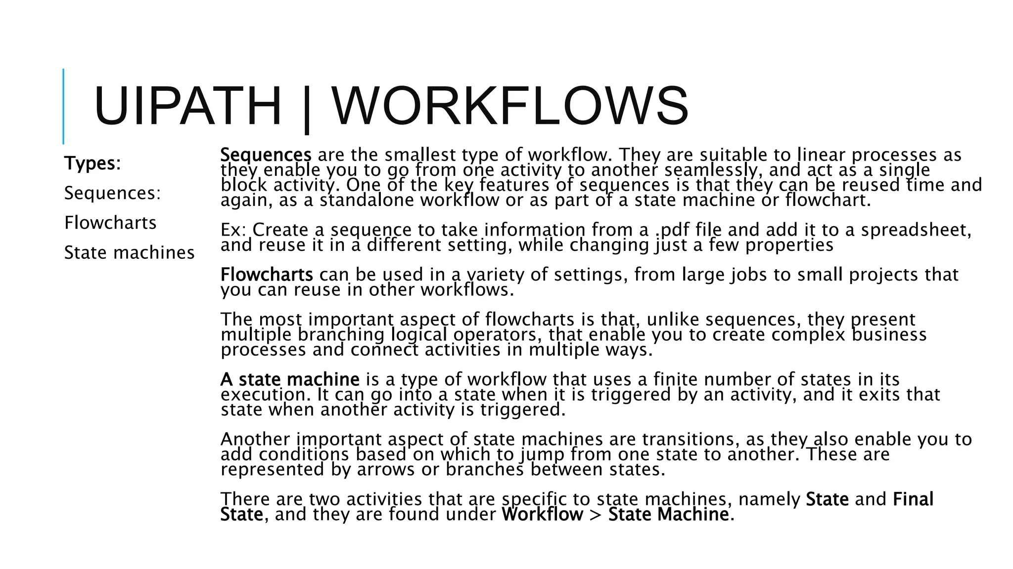 Ui path| RPA | PPTX | Programming Languages | Computing