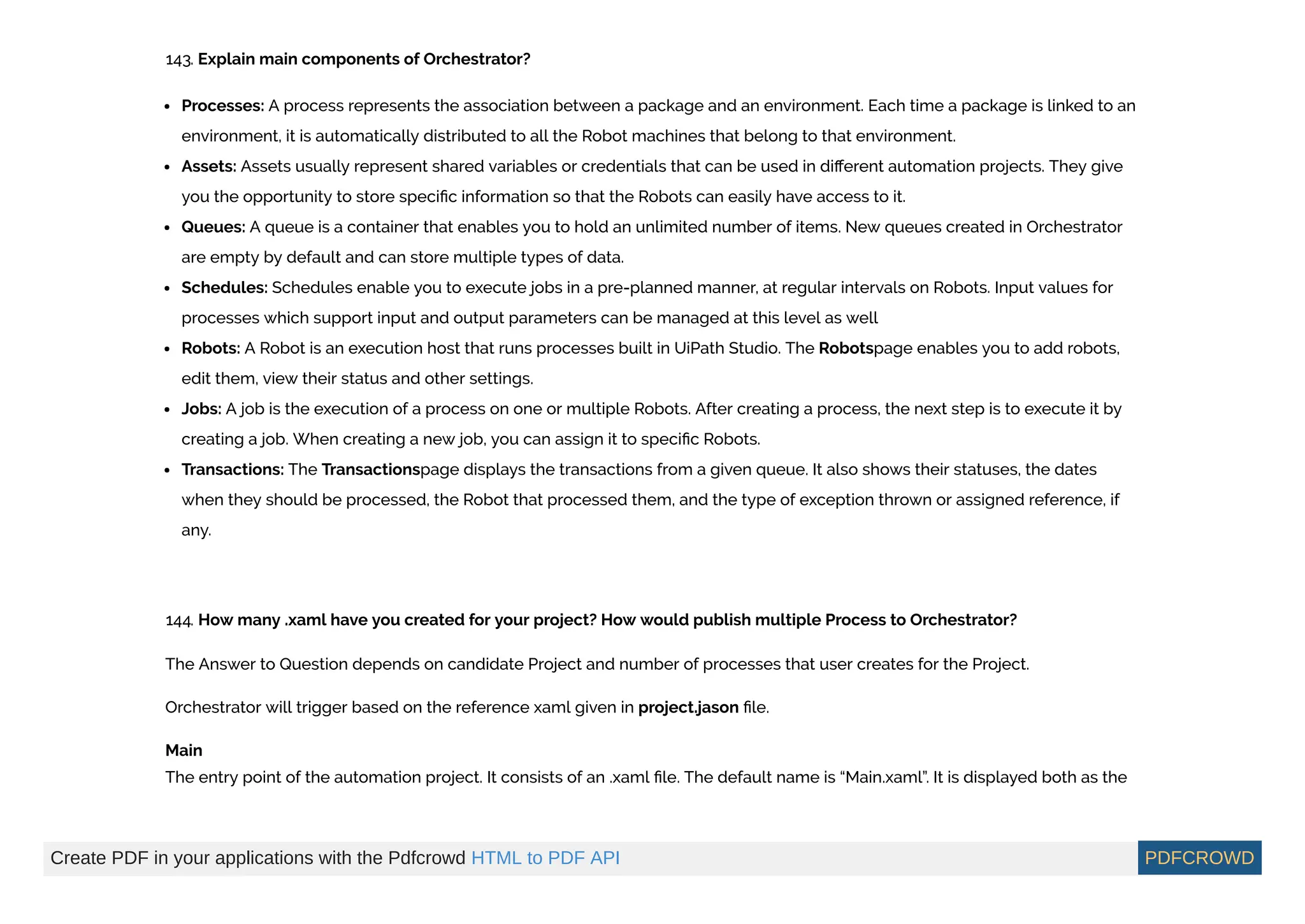 uipath-interview-questions.pdf it was productive | PPT