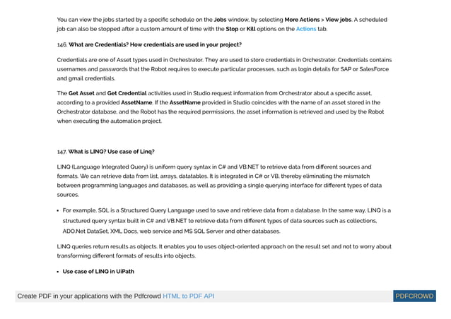 uipath-interview-questions.pdf it was productive | PDF
