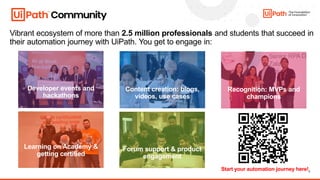 UiPath AI Engineering Workshop follow-up UiPath community session | PDF