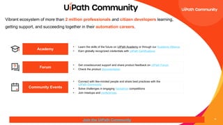 Agentic Automation: Build & Deploy Your First UiPath Agent | PPTX