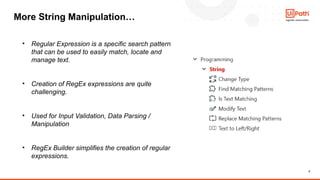 UiPath Automation Developer Associate Training Series 2025 - Session 2 | PPTX