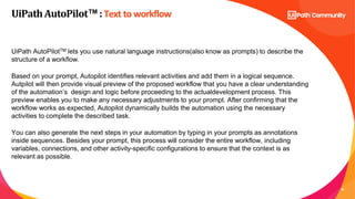 Exploring UiPath Autopilot™ and key takeaways from UiPath FORWARD | PDF