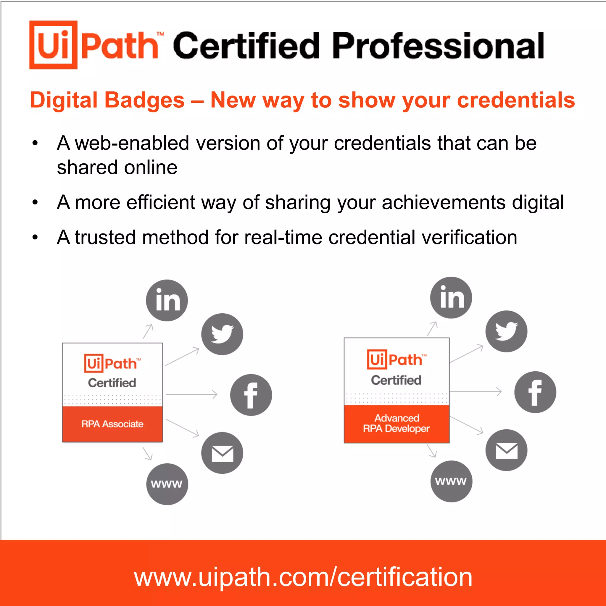 UiPath Certified Professional ( UCP ) Program | PDF | Robotics ...