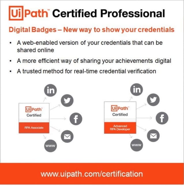 UiPath Certified Professional Program | PDF