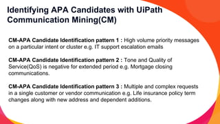 How UiPath Discovery Suite supports identification of Agentic Process ...