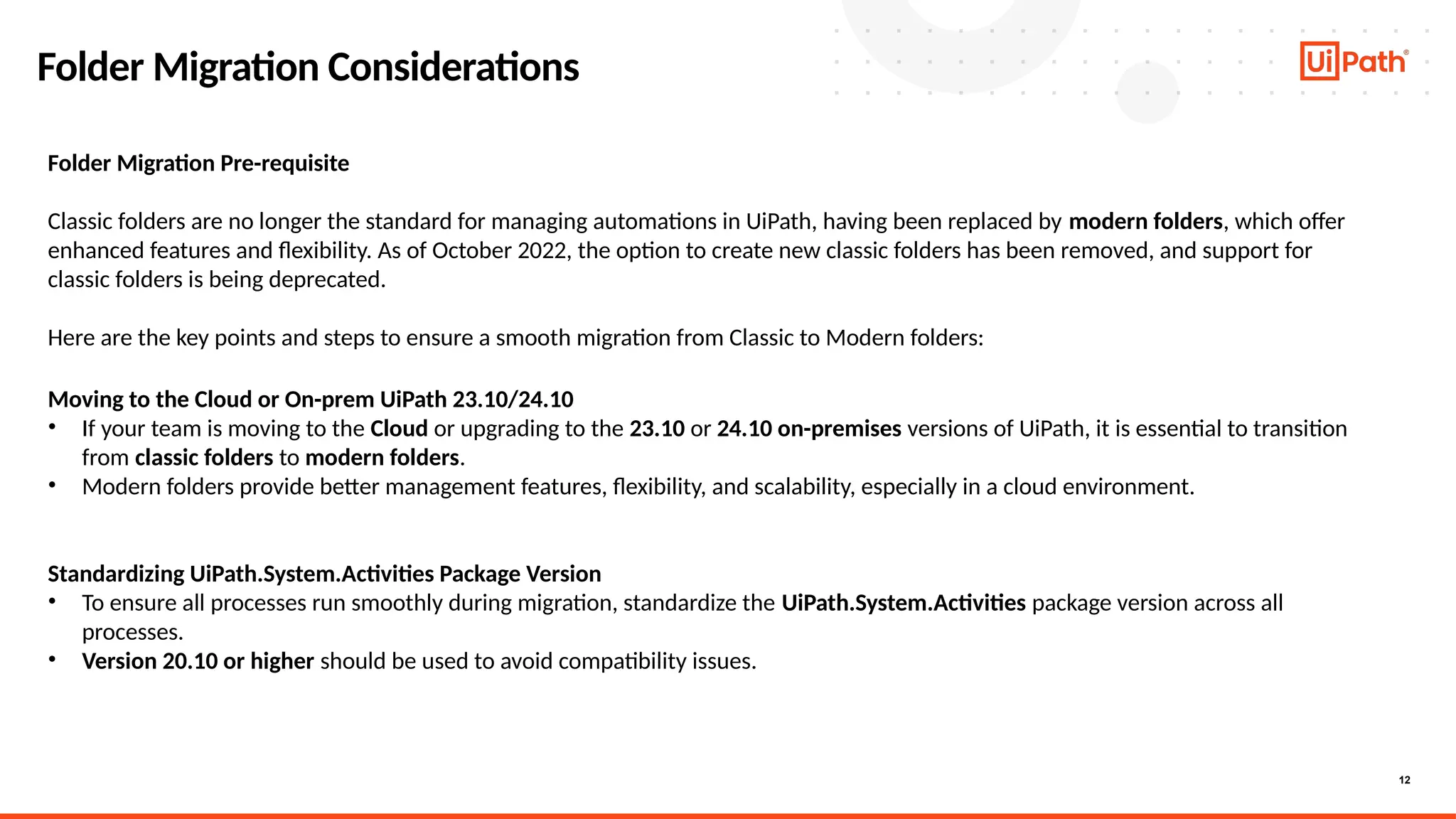 UiPath Community - Orchestrator Upgrade and Migration Strategies.pptx