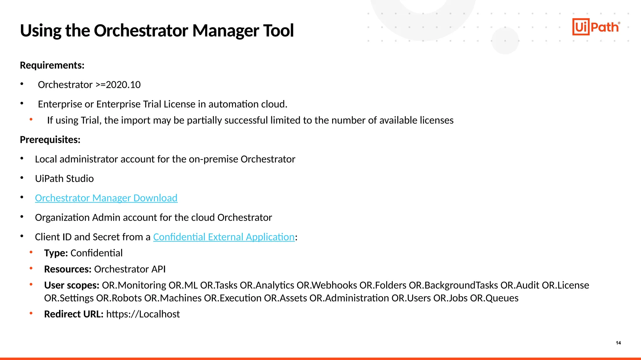 UiPath Community - Orchestrator Upgrade and Migration Strategies.pptx