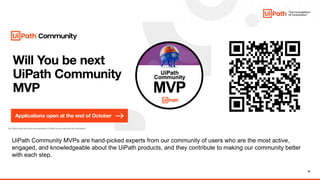 Everything you need to know about the UiPath Community ecosystem | PPTX