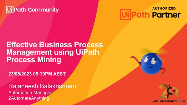 UiPath Community_Process Mining.pdf | Computer Software and ...
