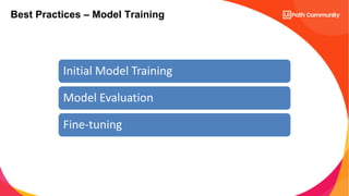 UiPath Document Understanding Best Design Practices | PDF