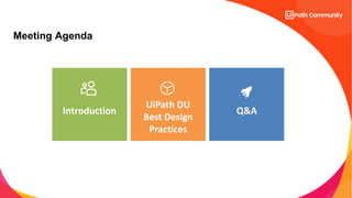 UiPath Document Understanding Best Design Practices | PDF