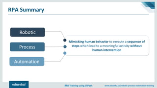 UiPath Email Automation | UiPath Tutorial | RPA Training Using UiPath ...