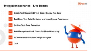 UiPath Integration with SAP Solution Manager 7.2 | PDF