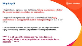 UiPath Logs.pptx