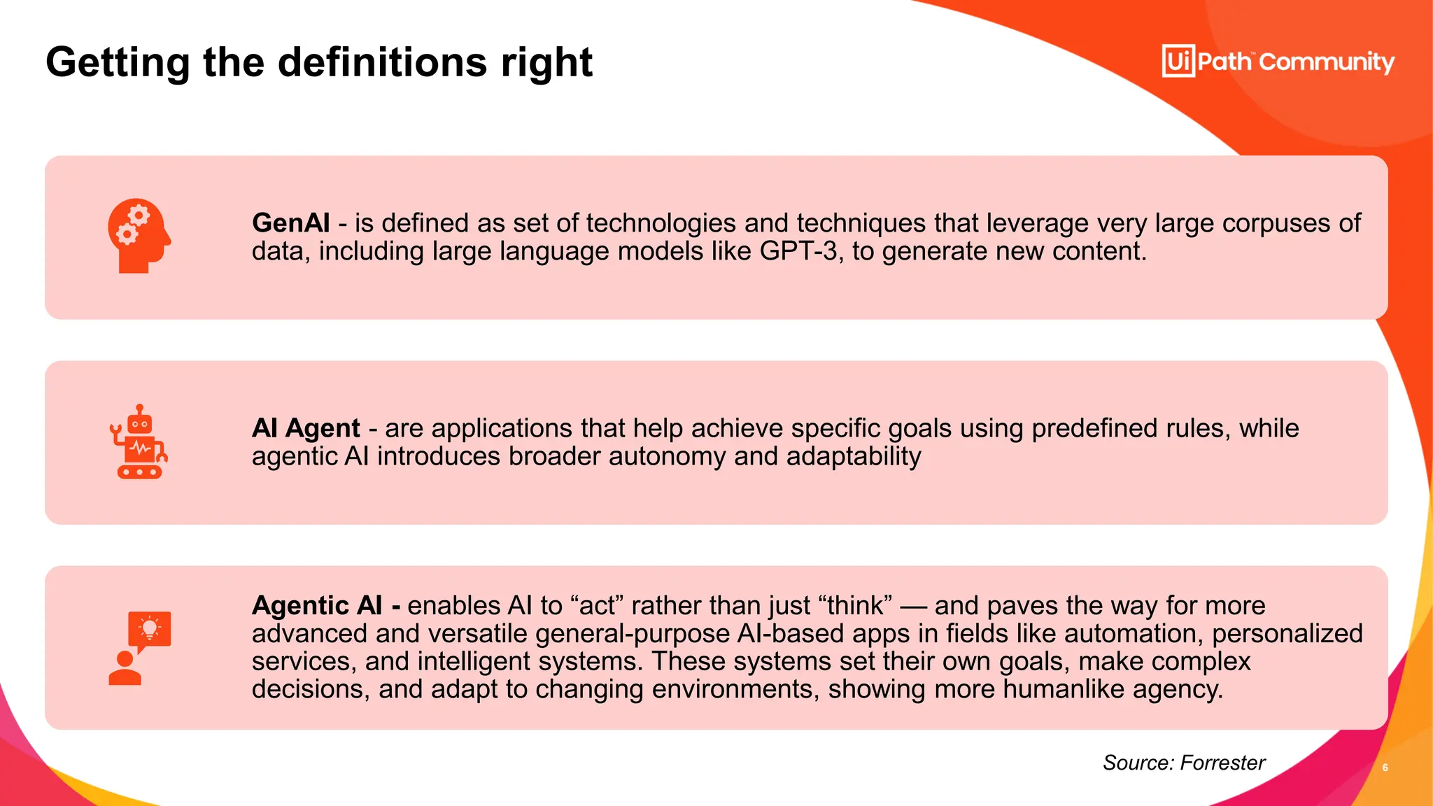UiPath NY AI Series: Session 1: Introduction to Agentic AI with UiPath | PDF