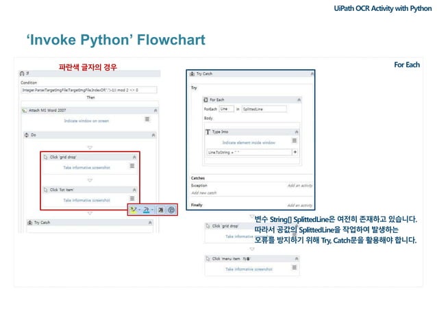UiPath ocr activity with python | PPT
