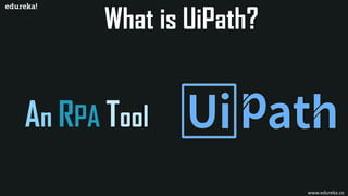 What is UiPath RPA Architecture | UiPath Studio, Robot & Orchestrator ...