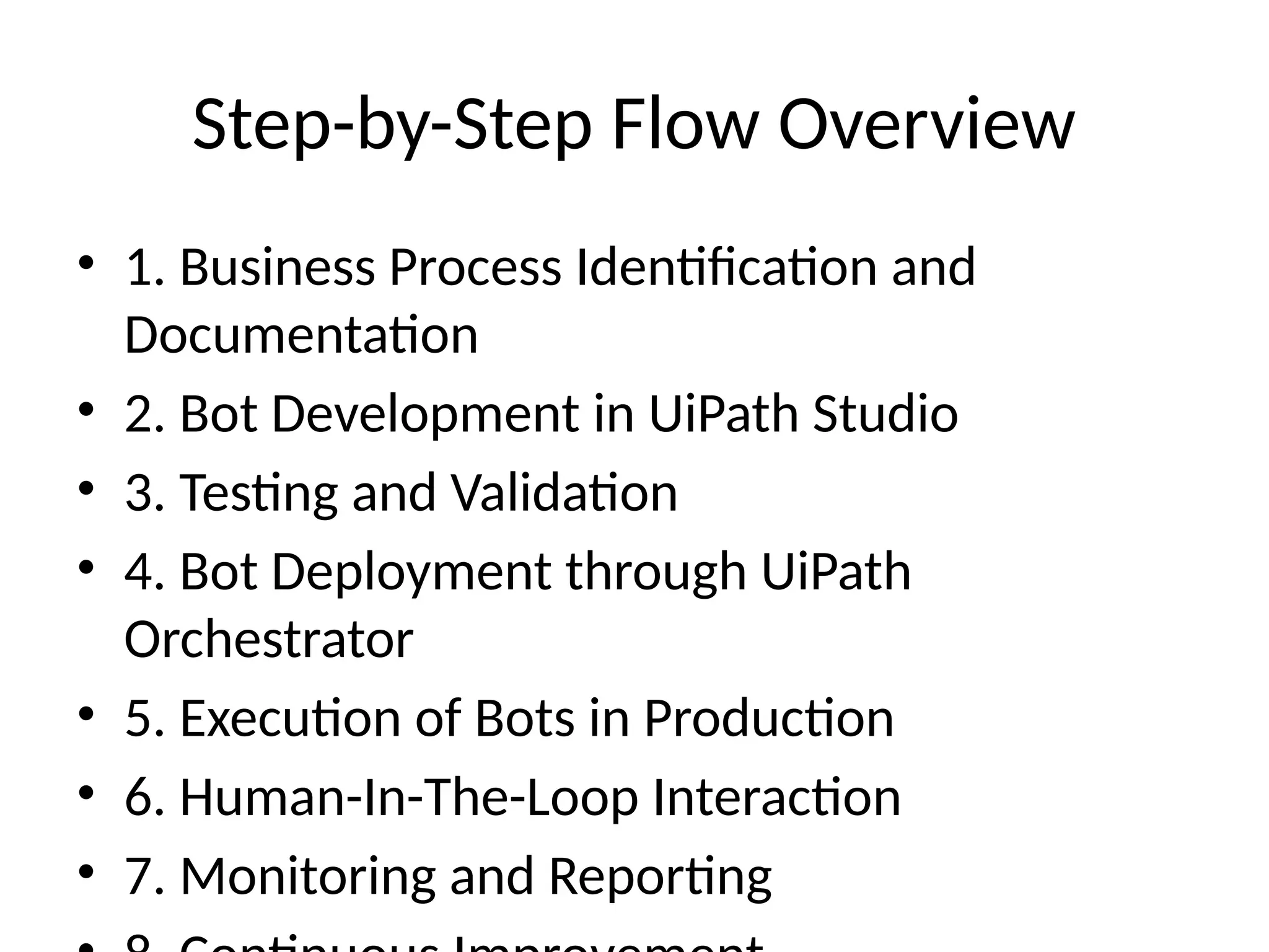 UiPath Solution Architecture Design implementation | PPTX
