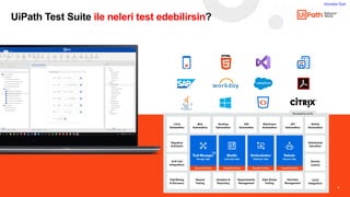 UiPath Test Suite Temelleri / Introduction to UiPath Test Suite | PPT