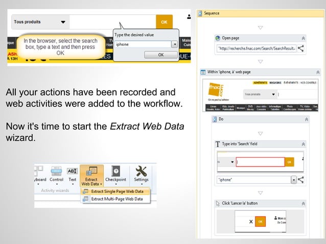 Ui path web data extraction | PPT