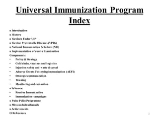 Universal immunization program pdf for students | PDF