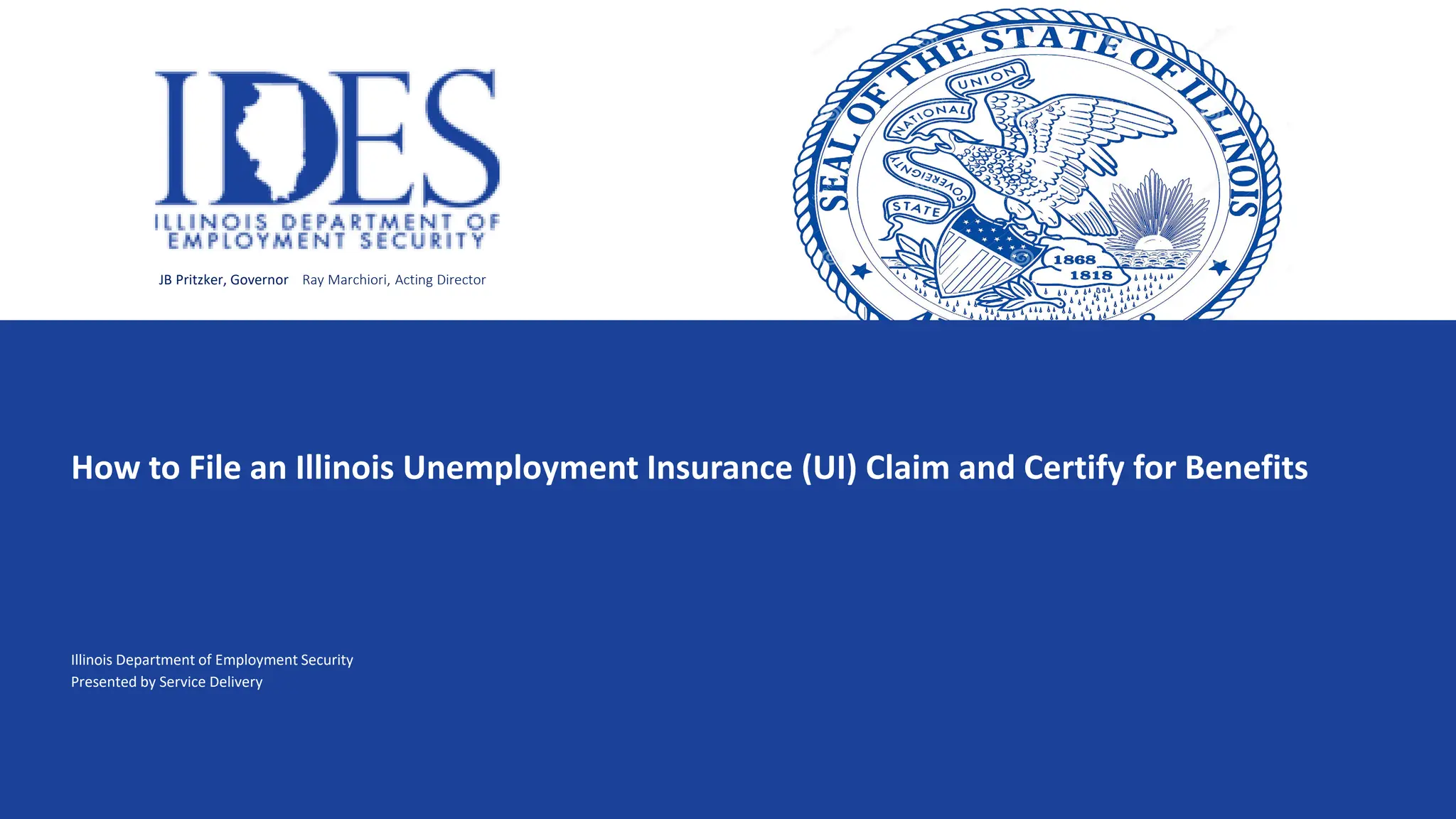 Unemployment Insurance Rapid Response Presentation | PDF