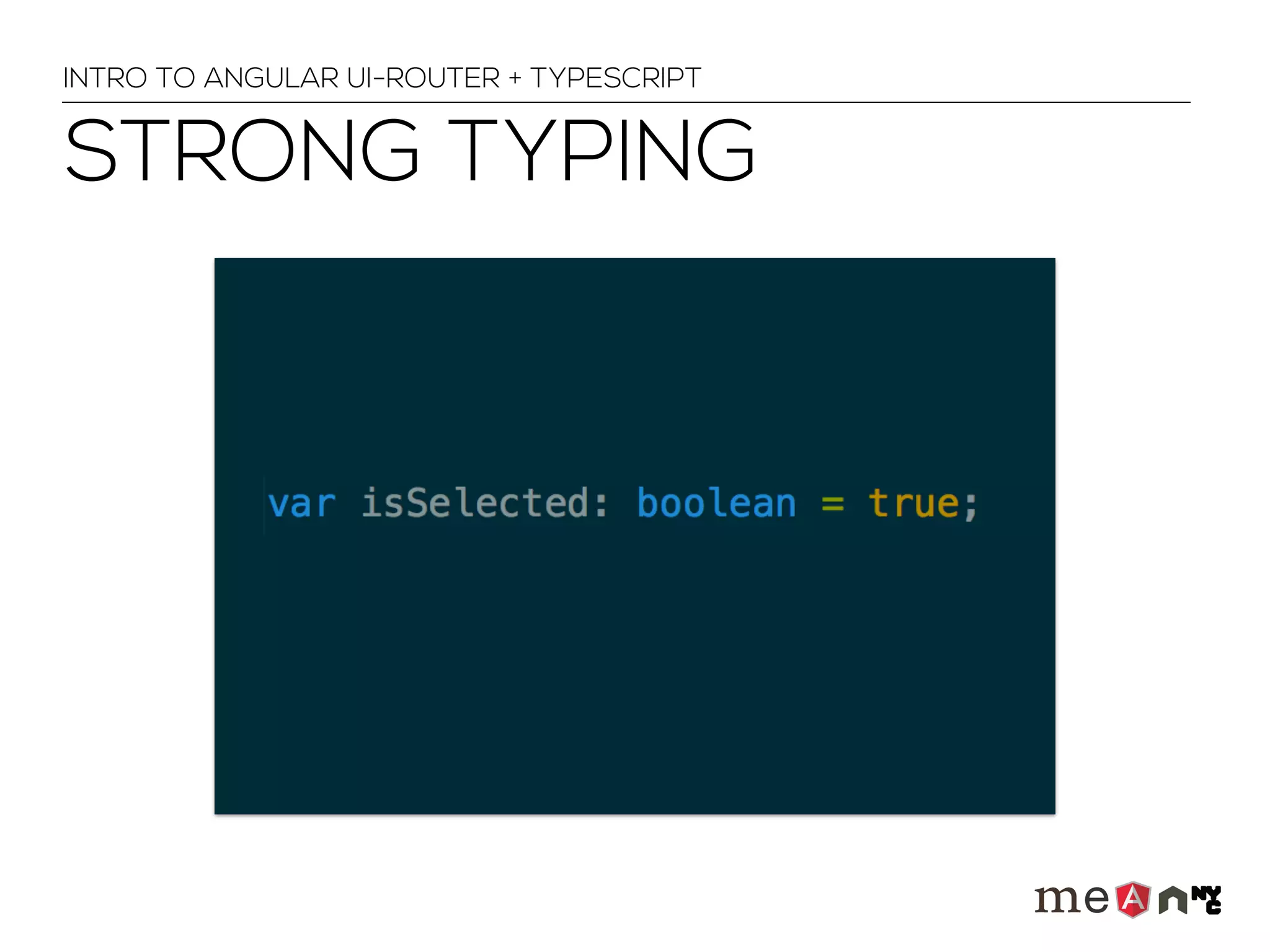 Intro to UI-Router/TypeScript | PPT